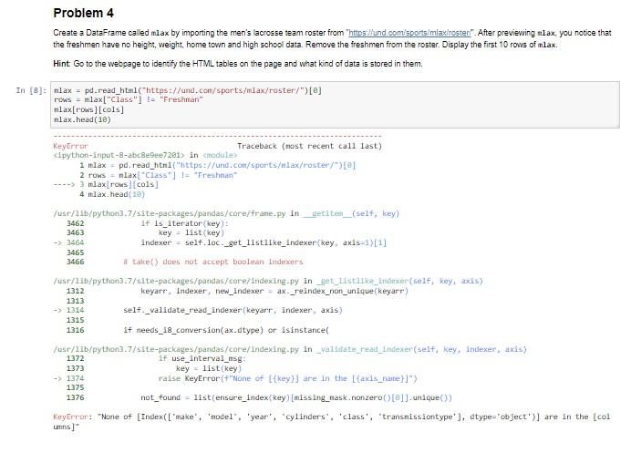 I used Python as my programing language. Can you | Chegg.com