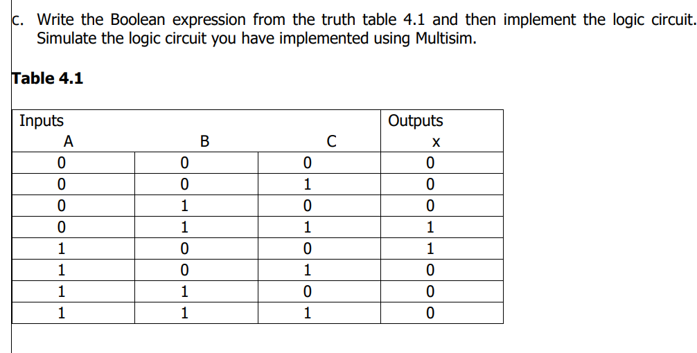 Solved NOTE: I want the multisim simulation screenshots as | Chegg.com