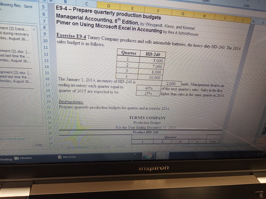Solved Clear ave Cells Date: G E12-10-Compute annual rate of | Chegg.com