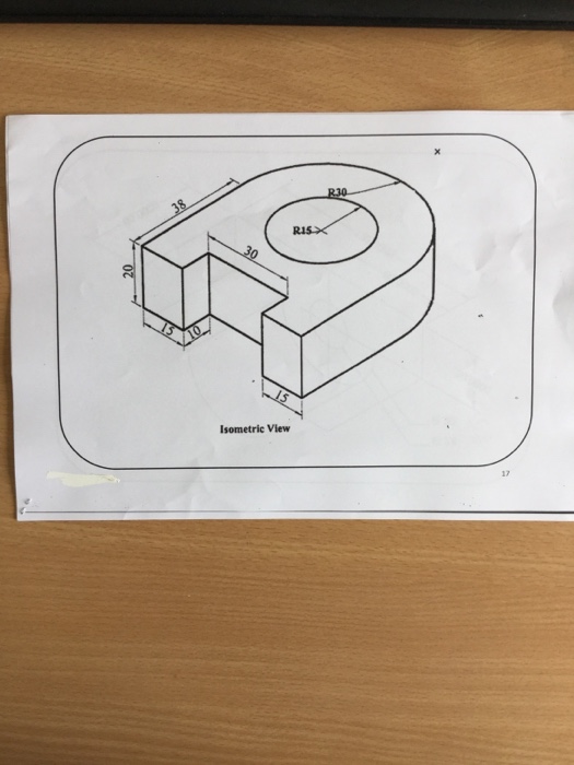 Solved AutoCAD 3D Modeling Please | Chegg.com