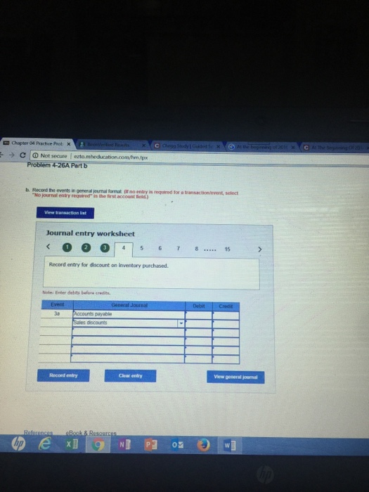 Solved a Chapter 04 Peactice Probx /hm.tpx Probiem 426A | Chegg.com