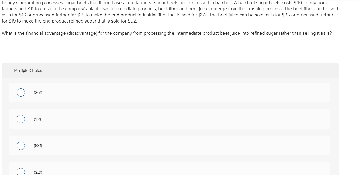 Solved Return on investment Average operating assets Minimum | Chegg.com