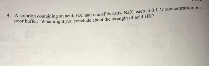 Solved 2. Comparing the pH changes of the water, NaCI | Chegg.com