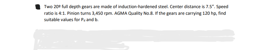 Solved Two 20 o full depth gears are made of | Chegg.com