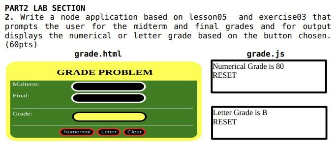 Solved Part 2 Lab Section 2 Write A Node Application Based 4325