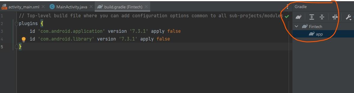 Solved Can anyone tell me why gradle--> App is empty how | Chegg.com