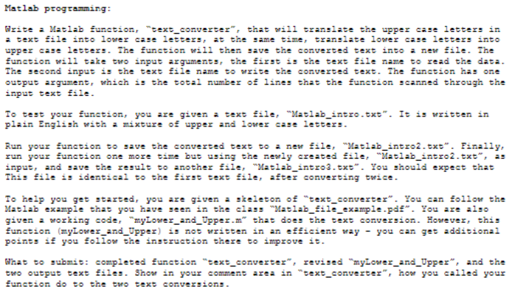 Solved Matlab_intro.txt: Chapter 1 Tutorial lessons 1 1.1 | Chegg.com