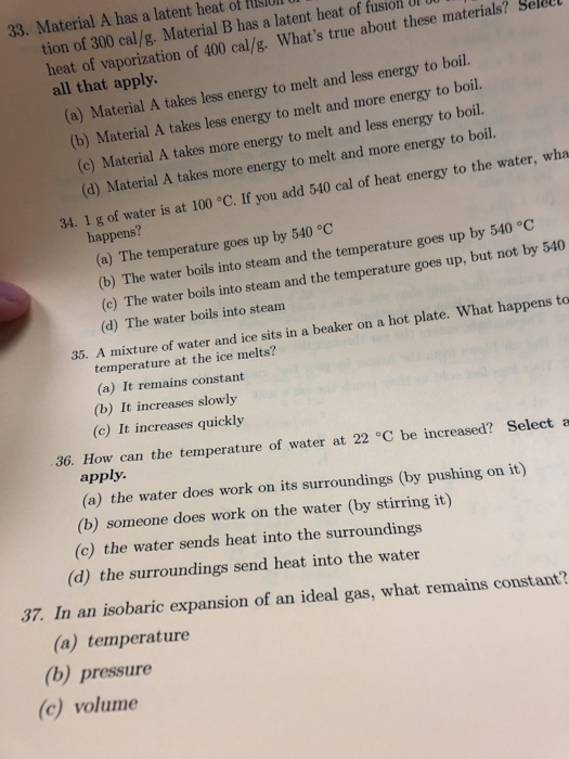 Solved 9. The microscopic potential energy of atoms in a | Chegg.com