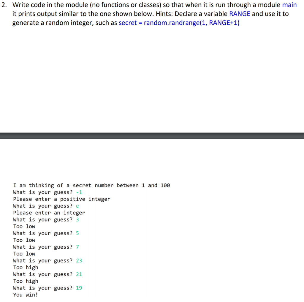 Solved Using python in eclipses. Have three | Chegg.com