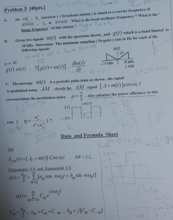 Solved I want to solve the third question a, b and c while | Chegg.com
