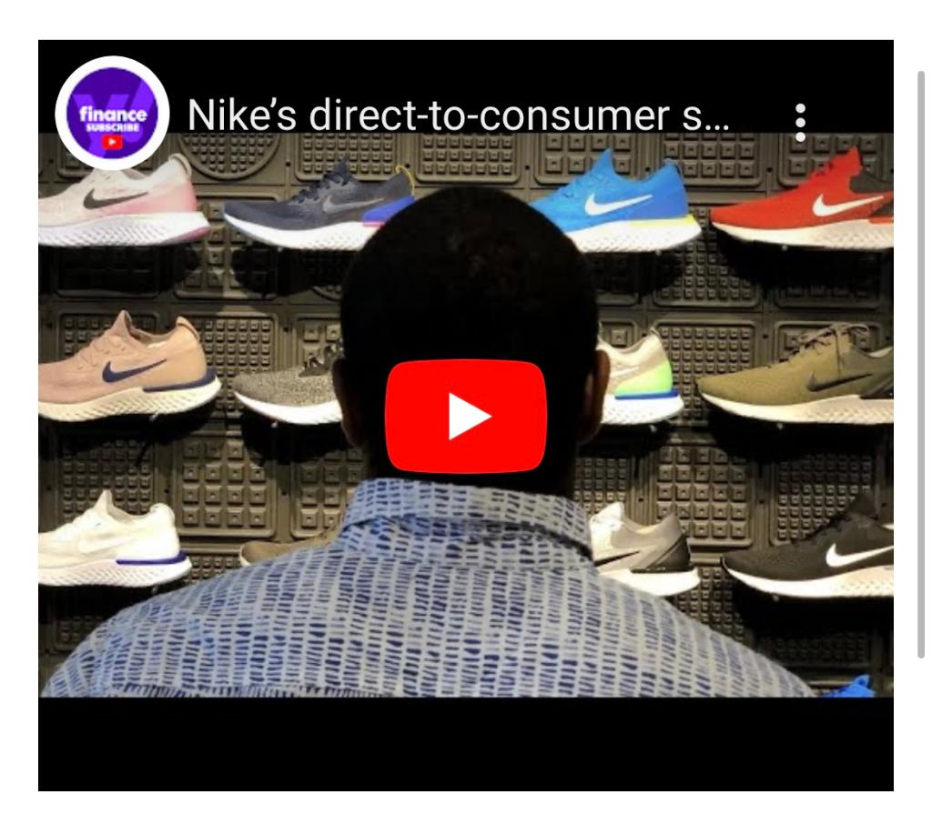 Please help answer: Nike’s direct-to-consumer | Chegg.com