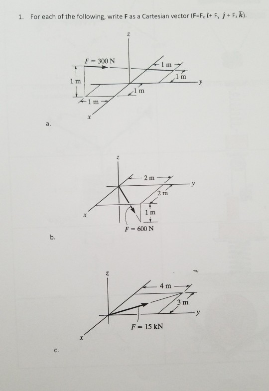 Solved 1. For each of the following, write F as a Cartesian | Chegg.com