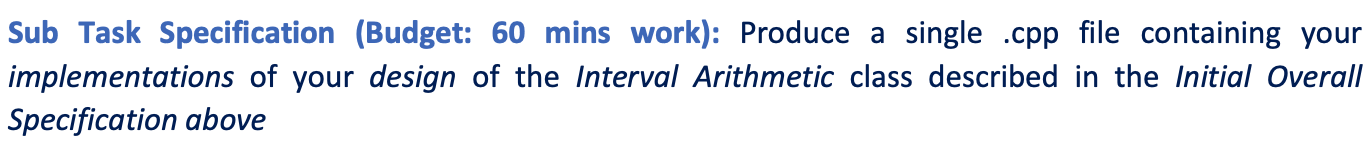 Solved Interval Arithmetic: In many branches of | Chegg.com