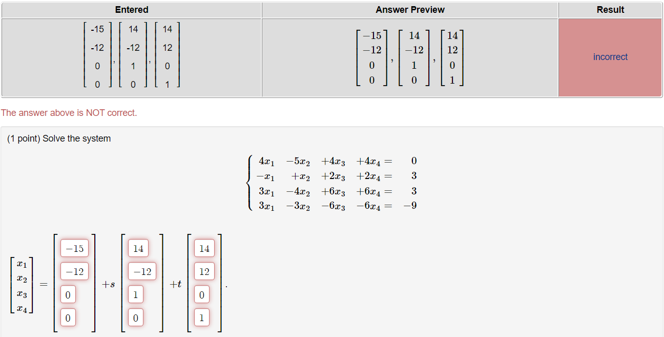 Solved I followed the processes of similar Chegg problems | Chegg.com