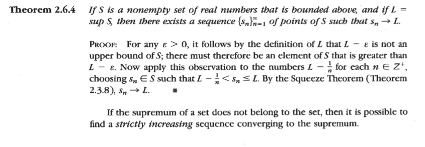 Solved Real Analysis: State and prove a theorem similar to | Chegg.com