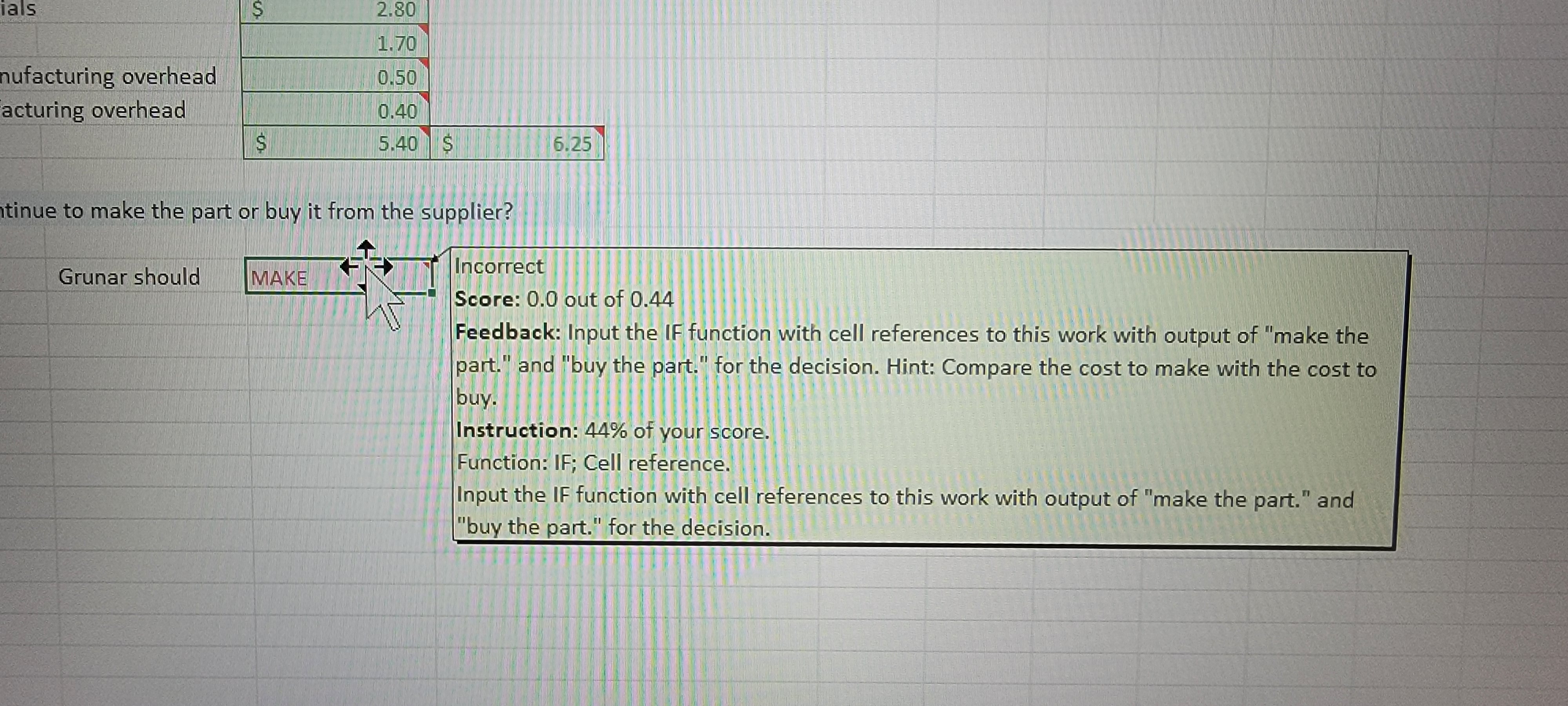 Solved 120 A B D E F G H 1 J 1 Function: IF, SUM; Formula: | Chegg.com