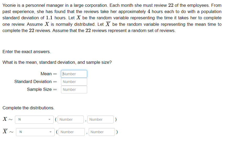 Solved Yoonie is a personnel manager in a large corporation. | Chegg.com