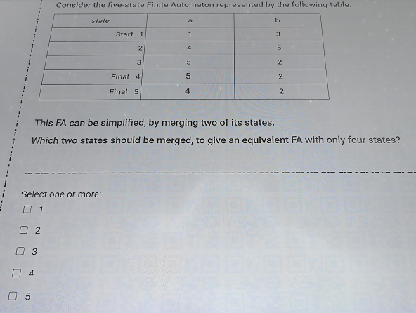 Solved This FA can be simplified, by merging two of its | Chegg.com