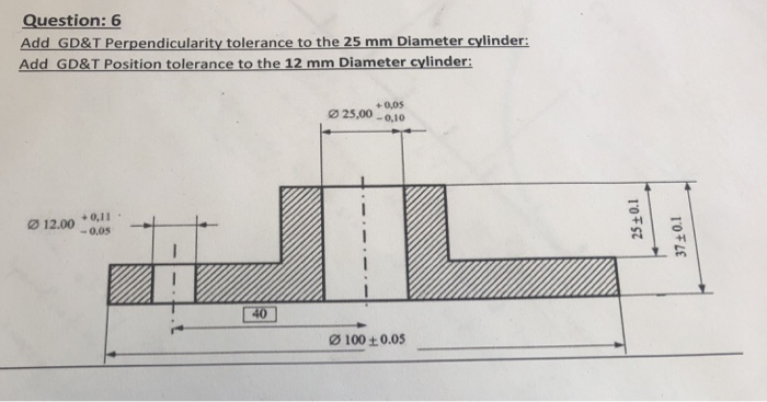 Perpendicularity Gdandt
