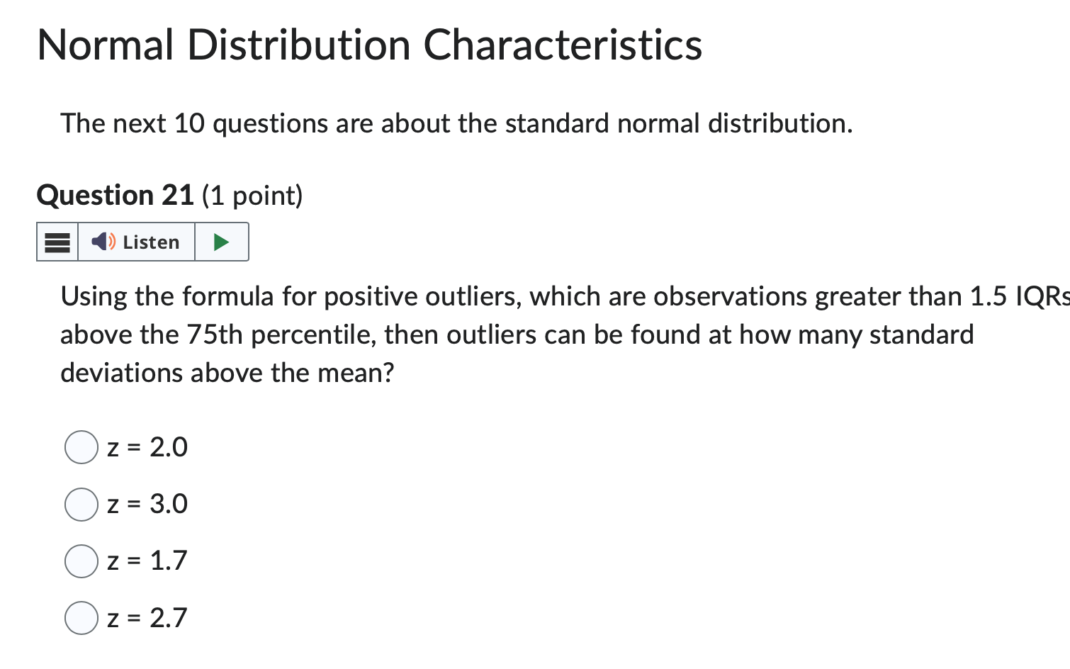 Solved Normal Distribution Characteristics The next 10 | Chegg.com