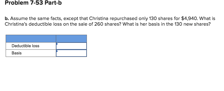 Solved Required information Problem 7-53 (L0 7-2) [The | Chegg.com Solved Required information Problem 7-53 (L0 7-2) [The | Chegg.com