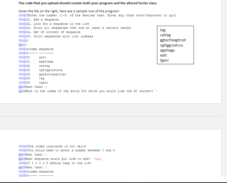 Searching and Sorting Lab Key This lab will give you | Chegg.com