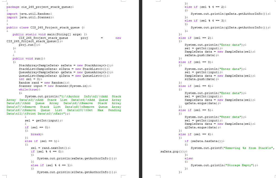 Solved //Question You are provided code that can store a | Chegg.com