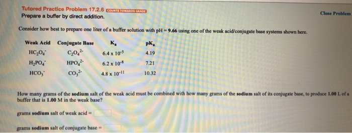 Solved Tutored Practice Problem 17.2.6 coUNTS TOWANDS COA | Chegg.com