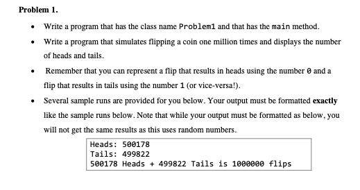 Solved Write A Program That Has The Class Name Problem1 