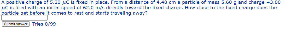Solved A positive charge of 5.20μC ﻿is fixed in place. From | Chegg.com