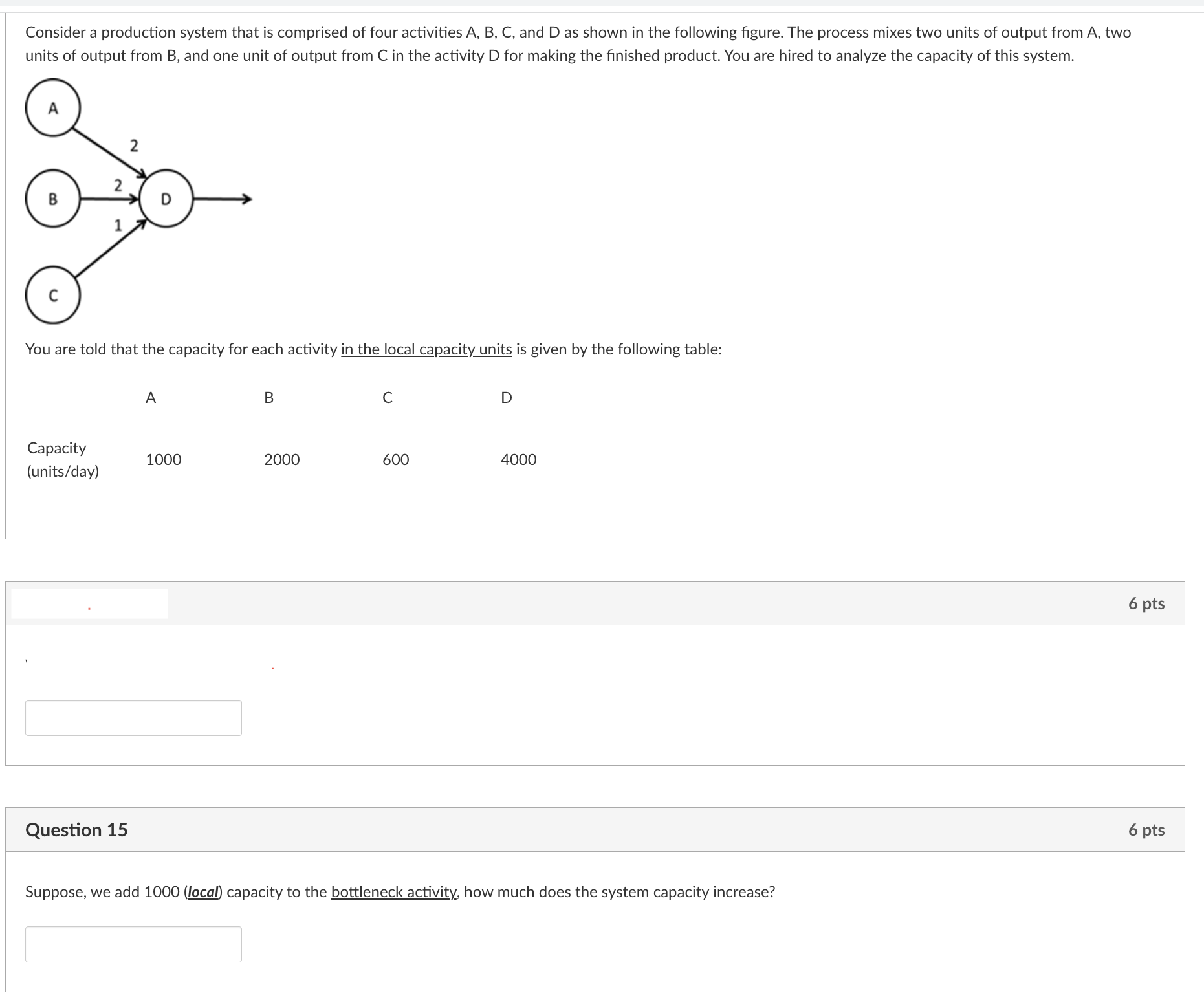 Solved Consider a production system that is comprised of | Chegg.com