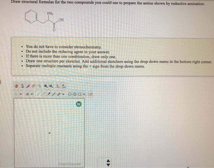 Solved Draw structural formulas for the two compounds you | Chegg.com