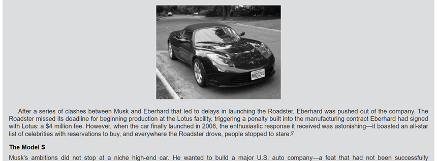 Solved Defining the Organization's Strategic Direction Tesla | Chegg.com