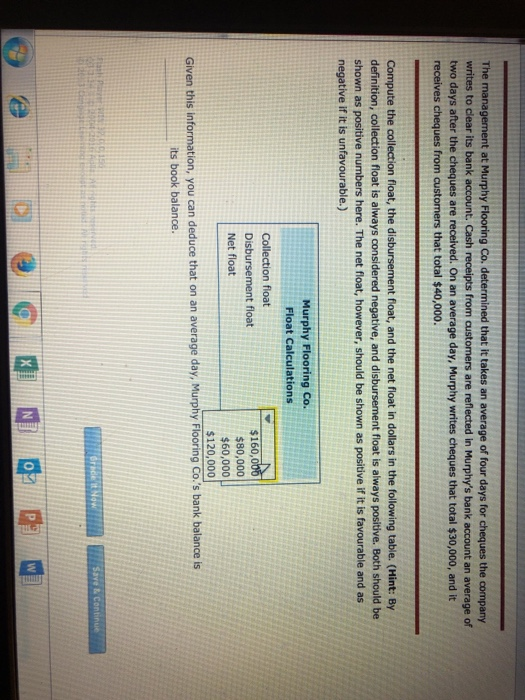Solved 2. Cheque clearing and the use of float Float is | Chegg.com