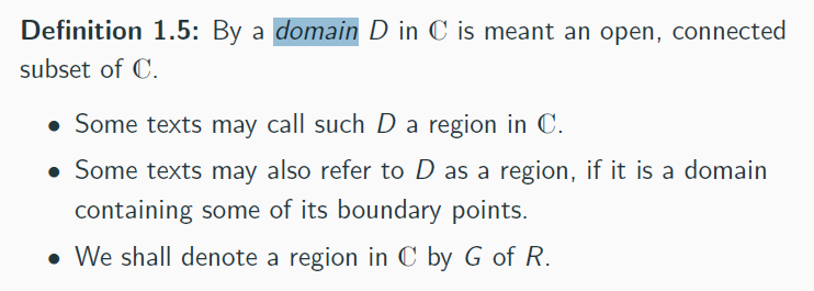 Solved Ex 1. (a) Show that the intersection of two domains D | Chegg.com
