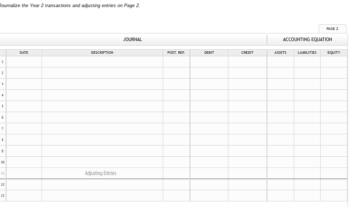 Solved US Journalize the transactions and the adjusting | Chegg.com