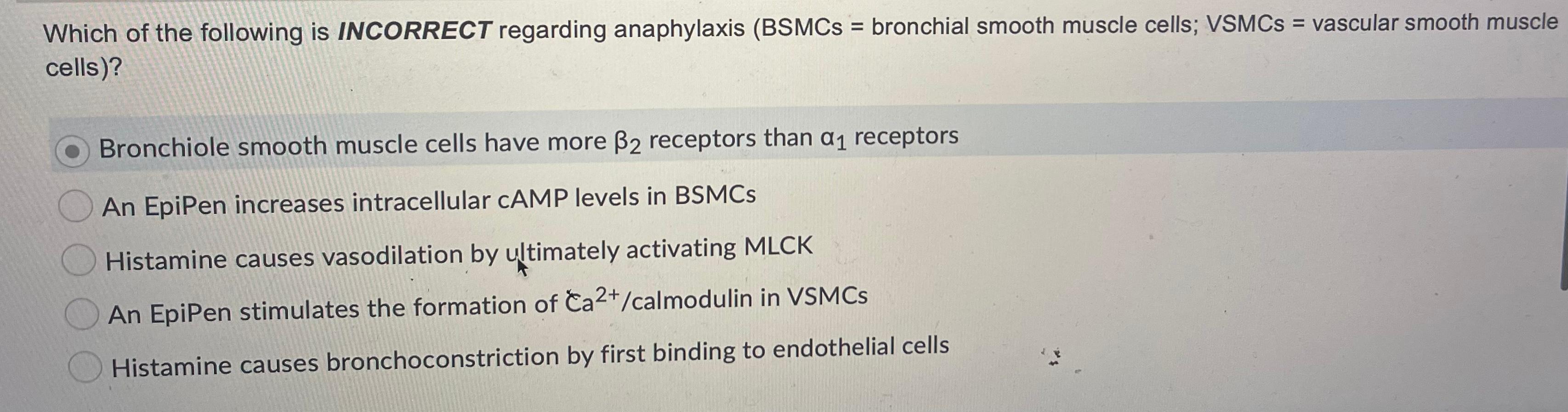 Solved Which of the following is INCORRECT regarding | Chegg.com