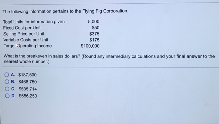 Solved The following information pertains to the Flying Fig | Chegg.com Solved The following information pertains to the Flying Fig | Chegg.com