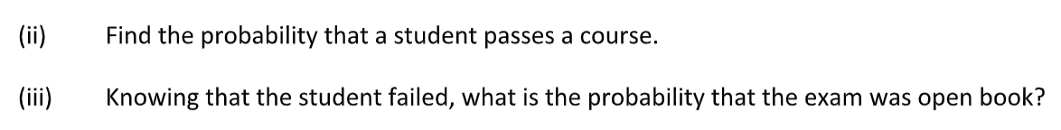 Solved students pass a course if it's exam is based on | Chegg.com
