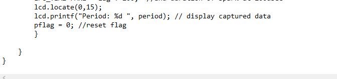 Question Using Mbed Copy the code below and modify | Chegg.com