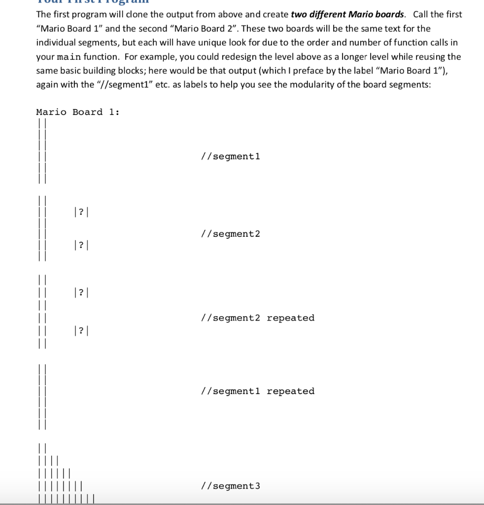 Your task is to write a program that outputs two | Chegg.com