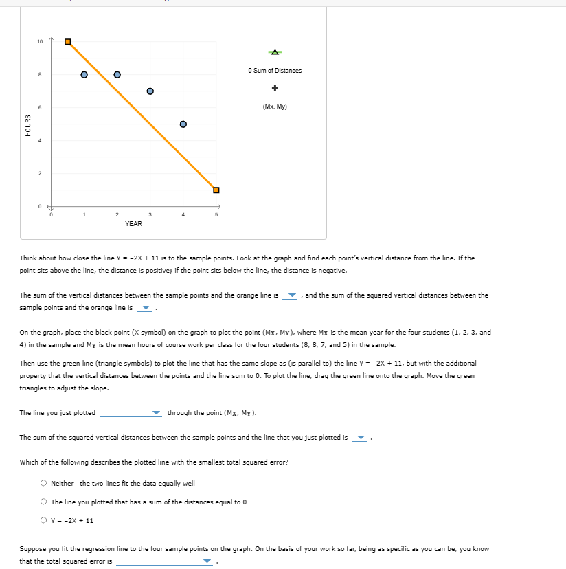 Solved 6. Linear equations and the regression line Suppose a | Chegg.com