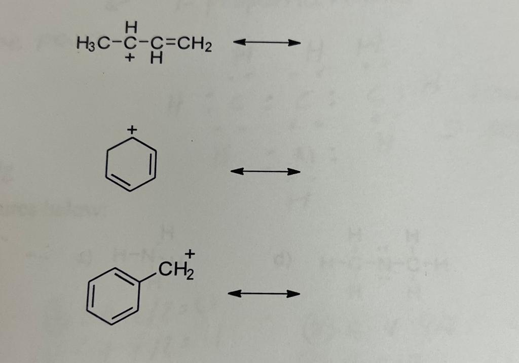 Solved Write the contributing resonance forms and resonance | Chegg.com