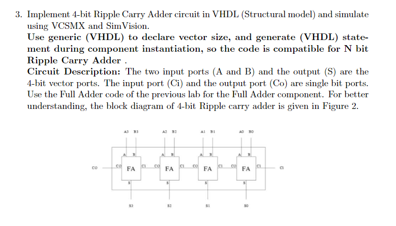 Solved I Just Need Help With The Code And Testbench I Can Do 