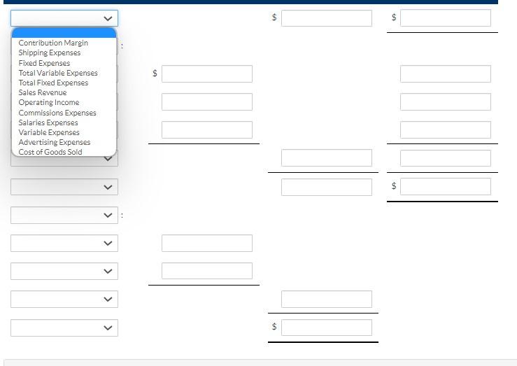 Solved Restate the following income statement for a retailer | Chegg.com