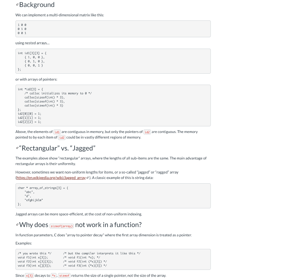 Multi-Dimensional Arrays This exercise is about: • | Chegg.com