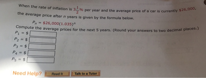 Solved When the rate of inflation is 32% per year and the | Chegg.com