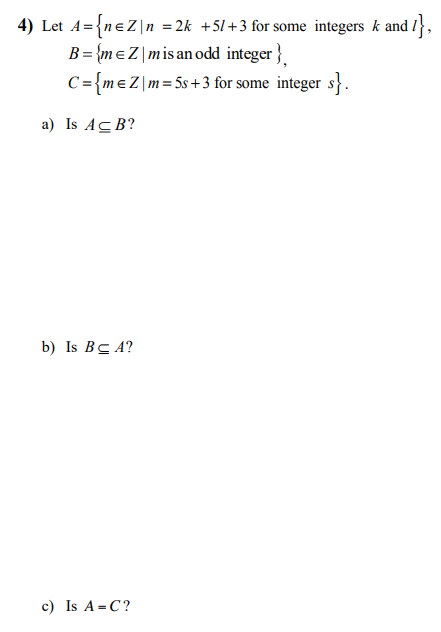 Solved Hello. Please help in solving the below Discrete Math | Chegg.com