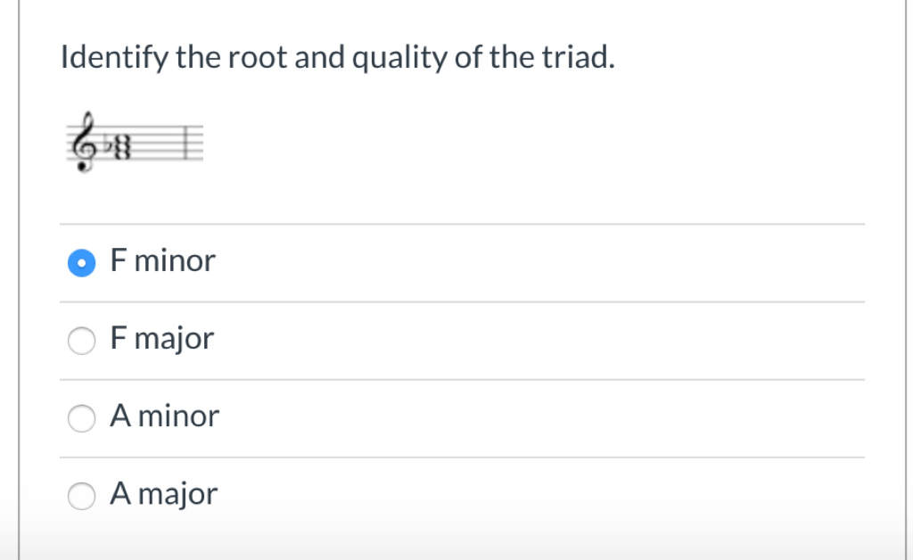 Add the correct accidental(s) to make a minor triad. | Chegg.com