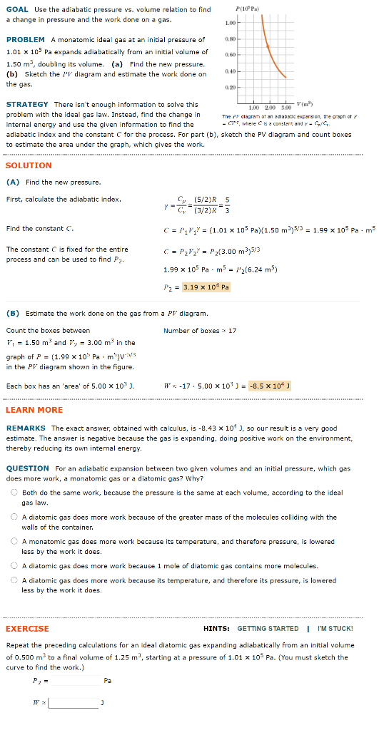 Solved EXERCISE Repeat the preceding calculations for an | Chegg.com